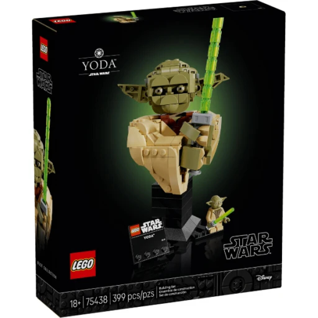 Конструктор LEGO Star Wars: коллекционная фигурка Бюст Йоды (75438)