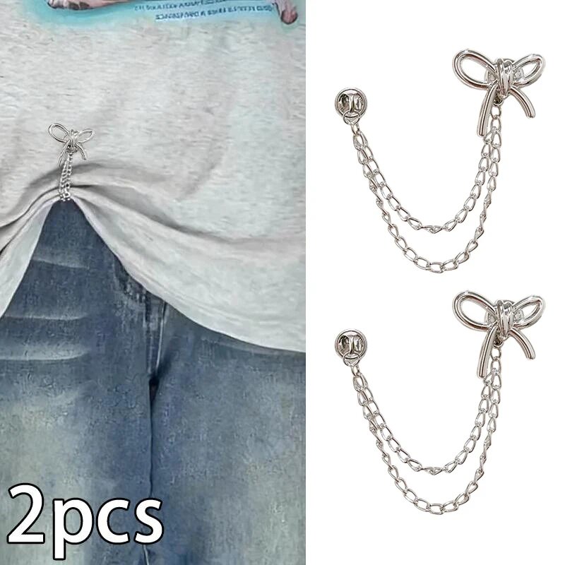 Металлические магнитные зажимы для одежды 2 шт. one size B