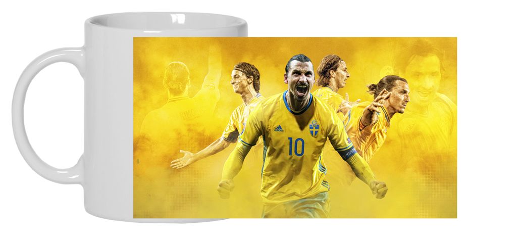 Кружка Златан Ибрагимович, Zlatan Ibrahimovic №7, Кружка-Хамелеон