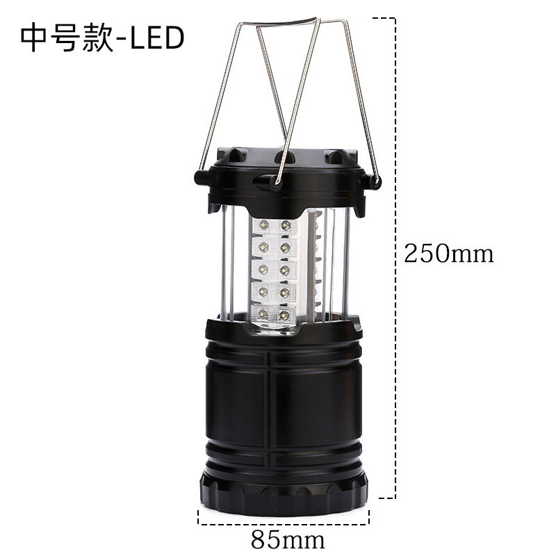 SL-109-LED Средний Размер Батарейный Фонарь Портативный Уличный Туристический Свет