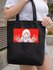 Сумка шоппер PRINTSHOT, фактура рельефная, черный