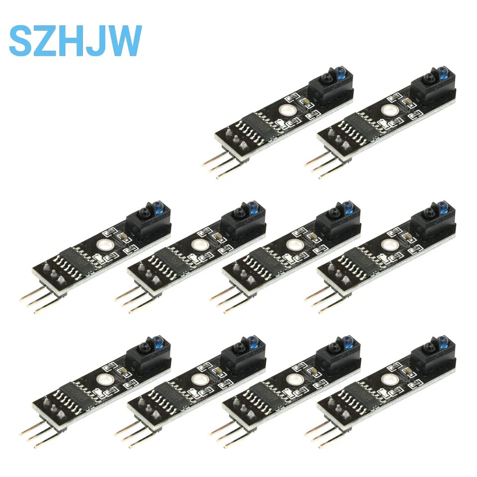 10шт Инфракрасный датчик TCRT5000L, Цвет: 10pcs