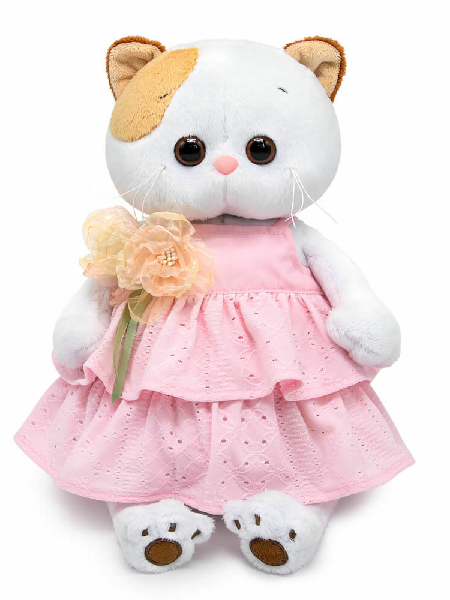 Мягкая игрушка Кошечка Ли-Ли baby в сарафане с цветами