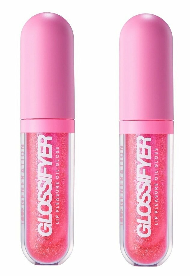 Масло-блеск для губ Love Generation Lip Pleasure Oil Gloss "Glossifyer" тон 03 2шт
