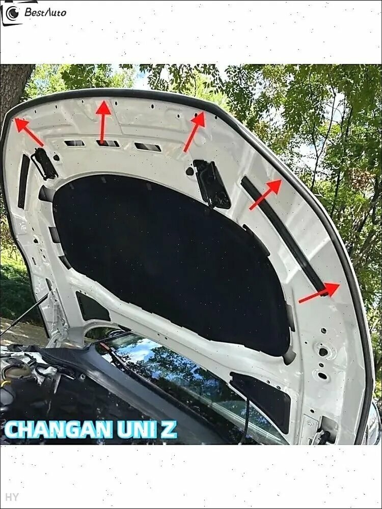 CHANGAN UNI Z Уплотнительная полоса капота, CHANGAN UNI Z аксессуары