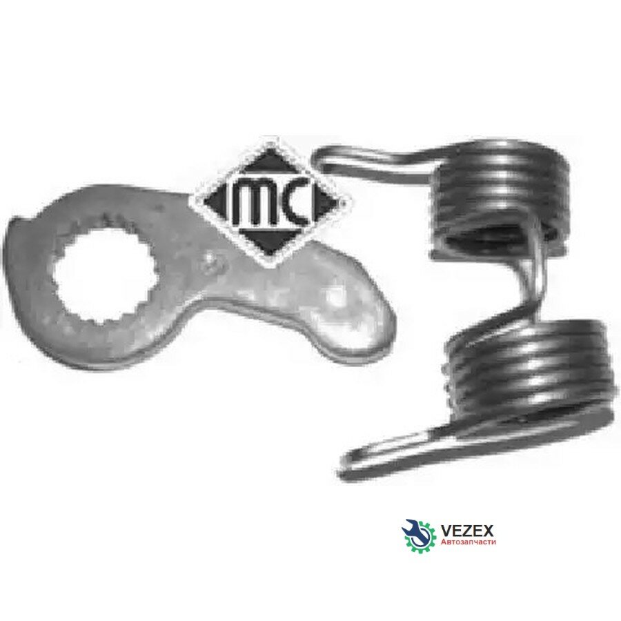 METALCAUCHO 04772 Рычажок привода педали сцепления с пружинкой vw-seat 1.6-1.9tdi