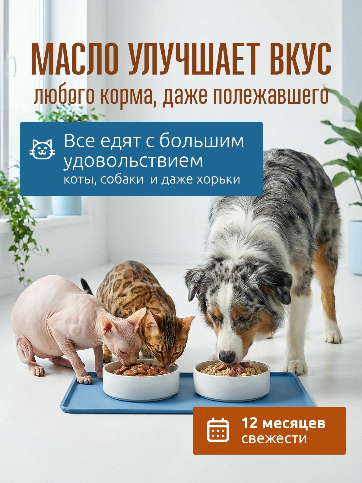 Лососевое масло для кошек и собак "ПолканЪ" 250 мл
