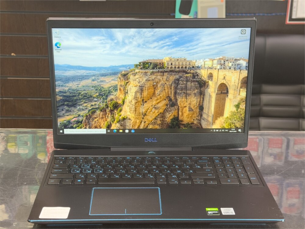 15.6" Ноутбук Dell G3 3500, Intel Core i5-10300H, RAM 16 ГБ, SSD 512 ГБ, NVIDIA GeForce GTX 1650Ti