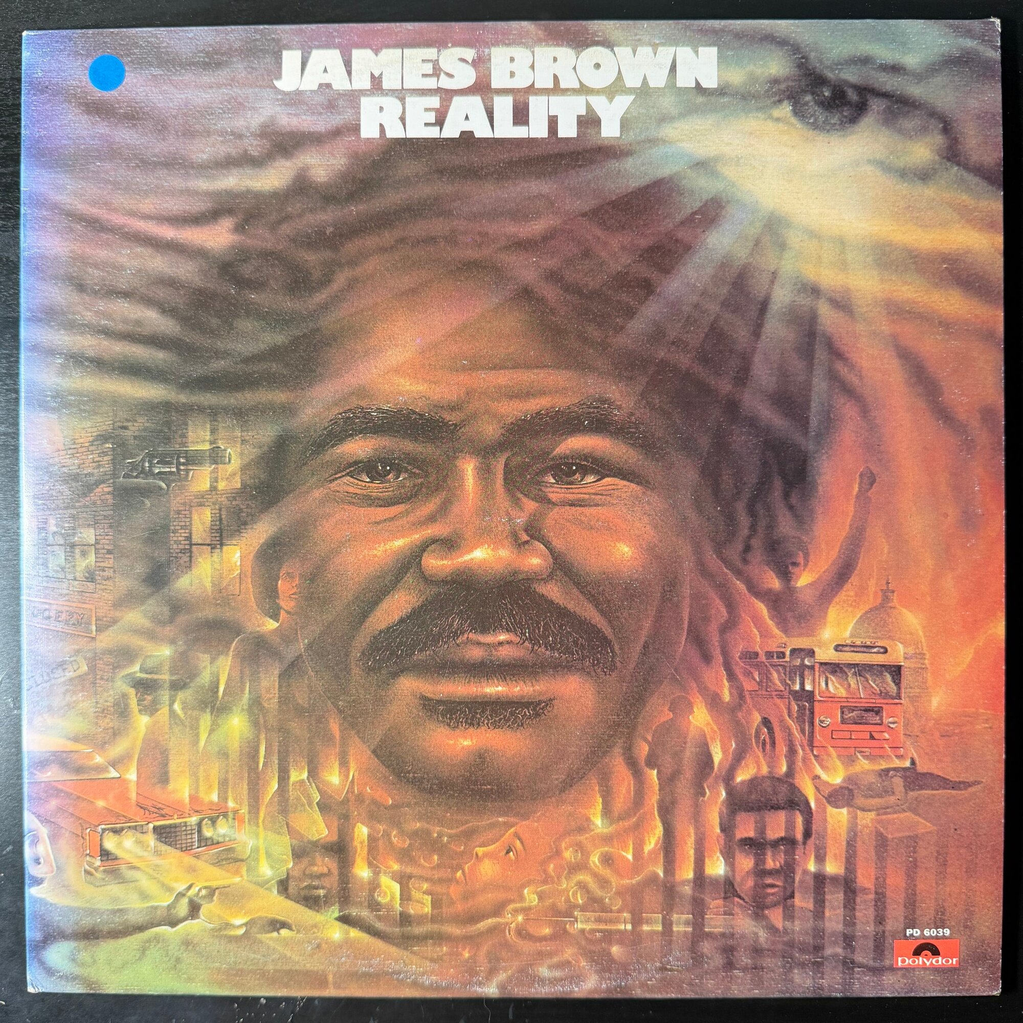Виниловая пластинка James Brown - Minister Of New New Super Heavy Funk Reality (Канада 1974г.)