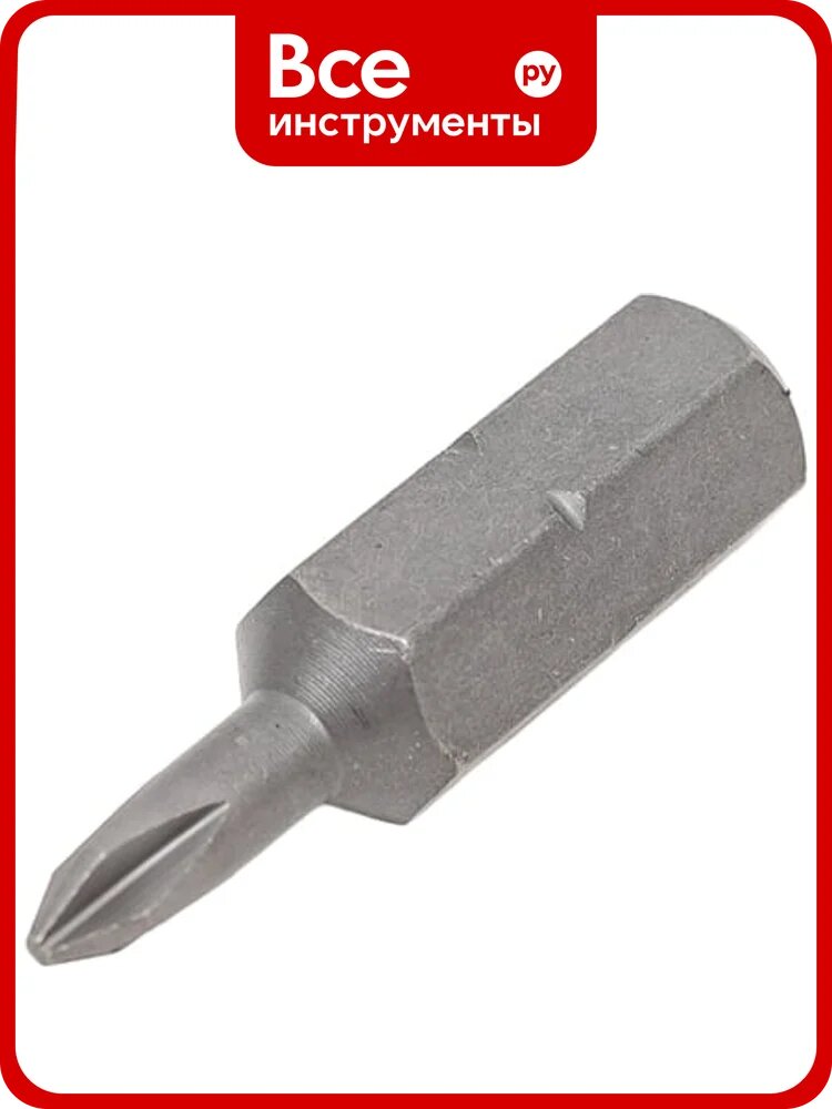 Бита Wera 851/1 Z PH0 односторонняя Phillips для шуруповерта, хвостовик стандартный, стальная головка