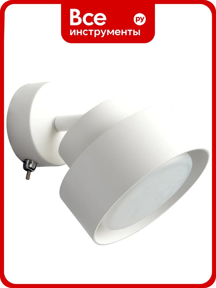 Настенный светильник FERON HL3670 AURA 12W, 230V, GX53, белый 48413