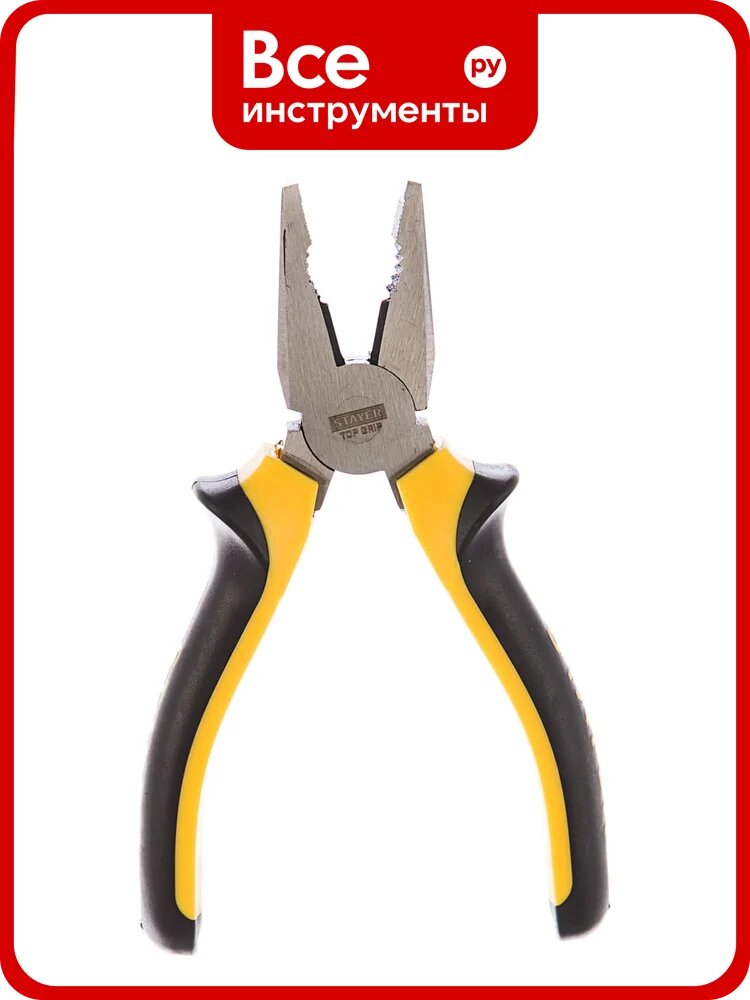 Плоскогубцы Stayer TOPGrip, 160мм 2205-1-16_z02, для захвата удерживания различных предметов так для, износостойкий