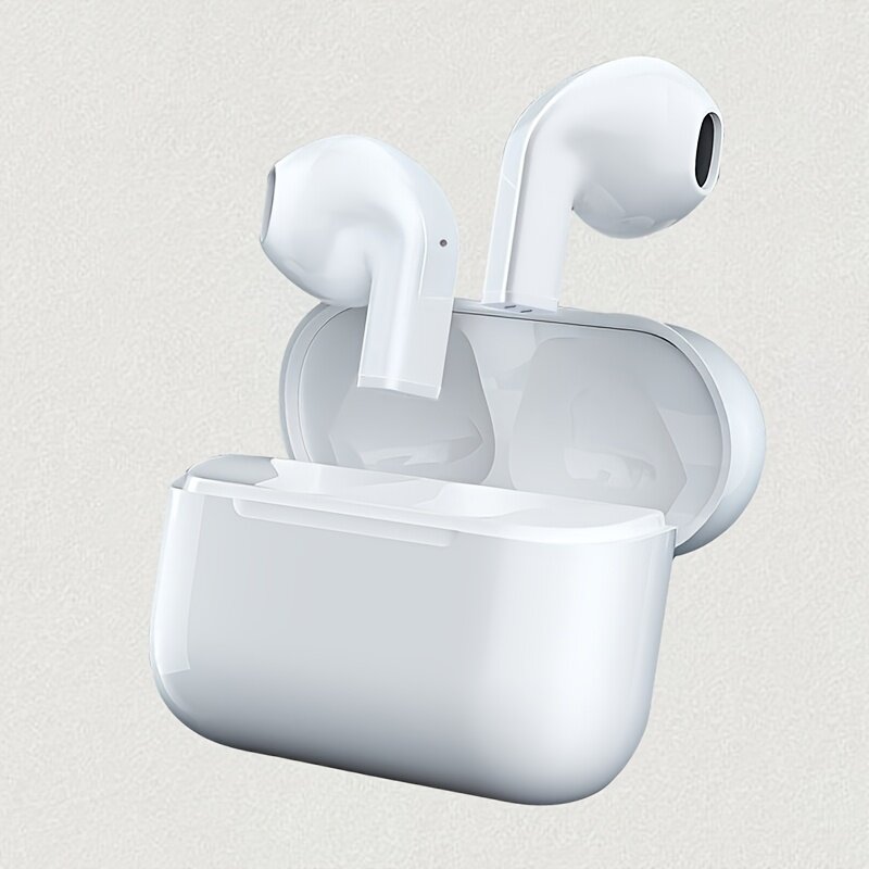 Наушники True Wireless внутриканальные 9D стереозвук, аниме-тема, Hi-Fi, сенсорное управление, шумоподавление голосовых звонков, беспроводная регулировка громкости, пластик, зарядный кейс, совместимые с iPhone и Android, белый цвет