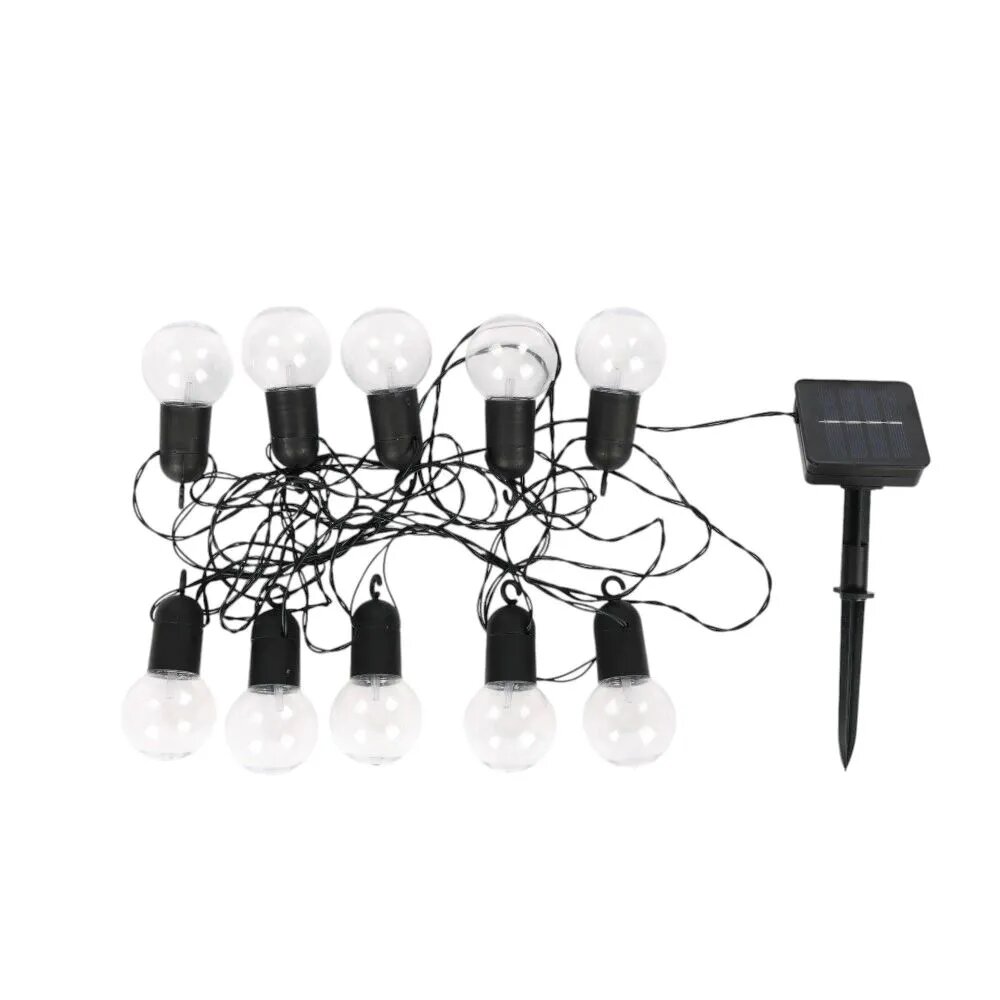 Гирлянда уличная, LED, От солнечной батареи, 3Вт