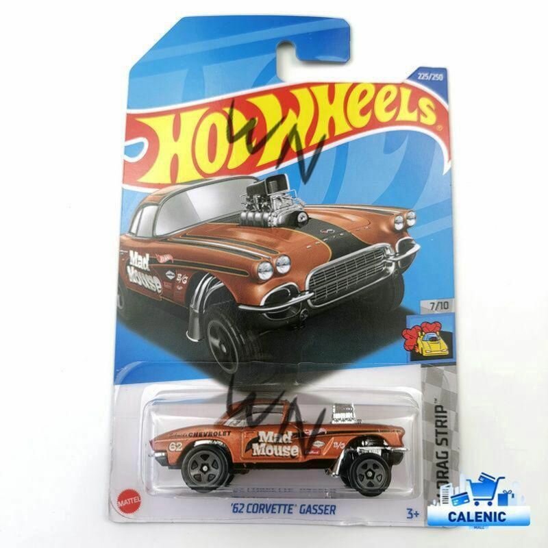 Машинка Mattel Hot Wheels 2022 C4982 62 Corvette Gasser1