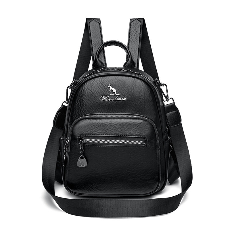 Backpack women's bag 2025 fashion temperament versatile shopping trendy brand advance multifunctional fashion small backpack trend