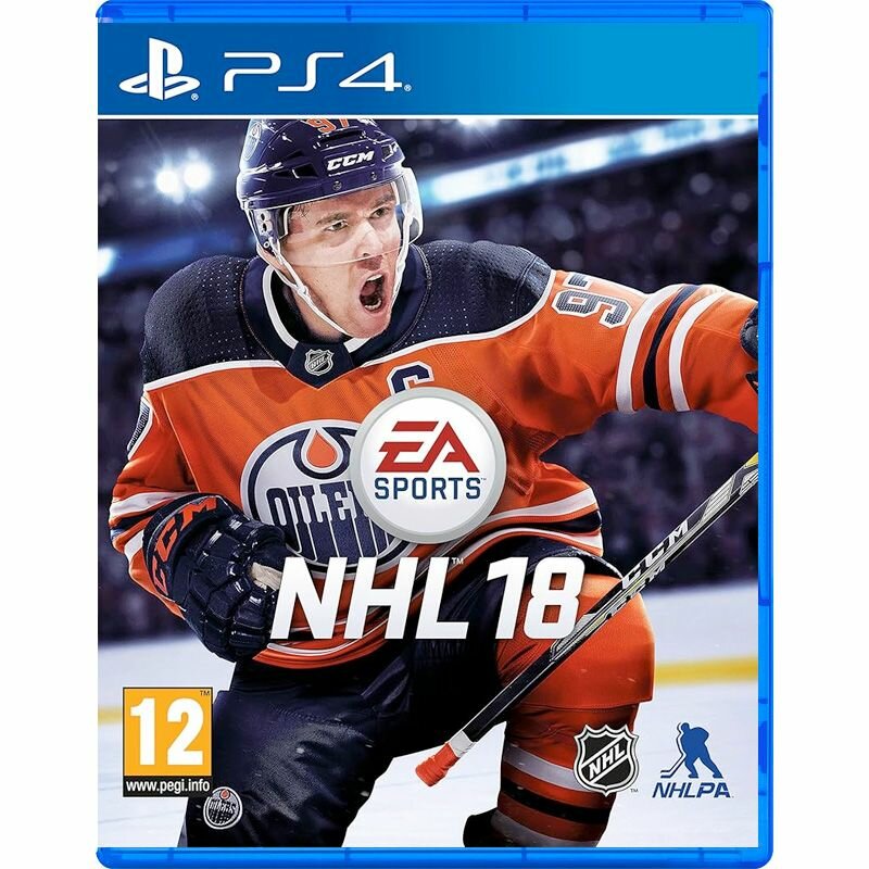 Игра NHL 18 (русские субтитры) для PS4