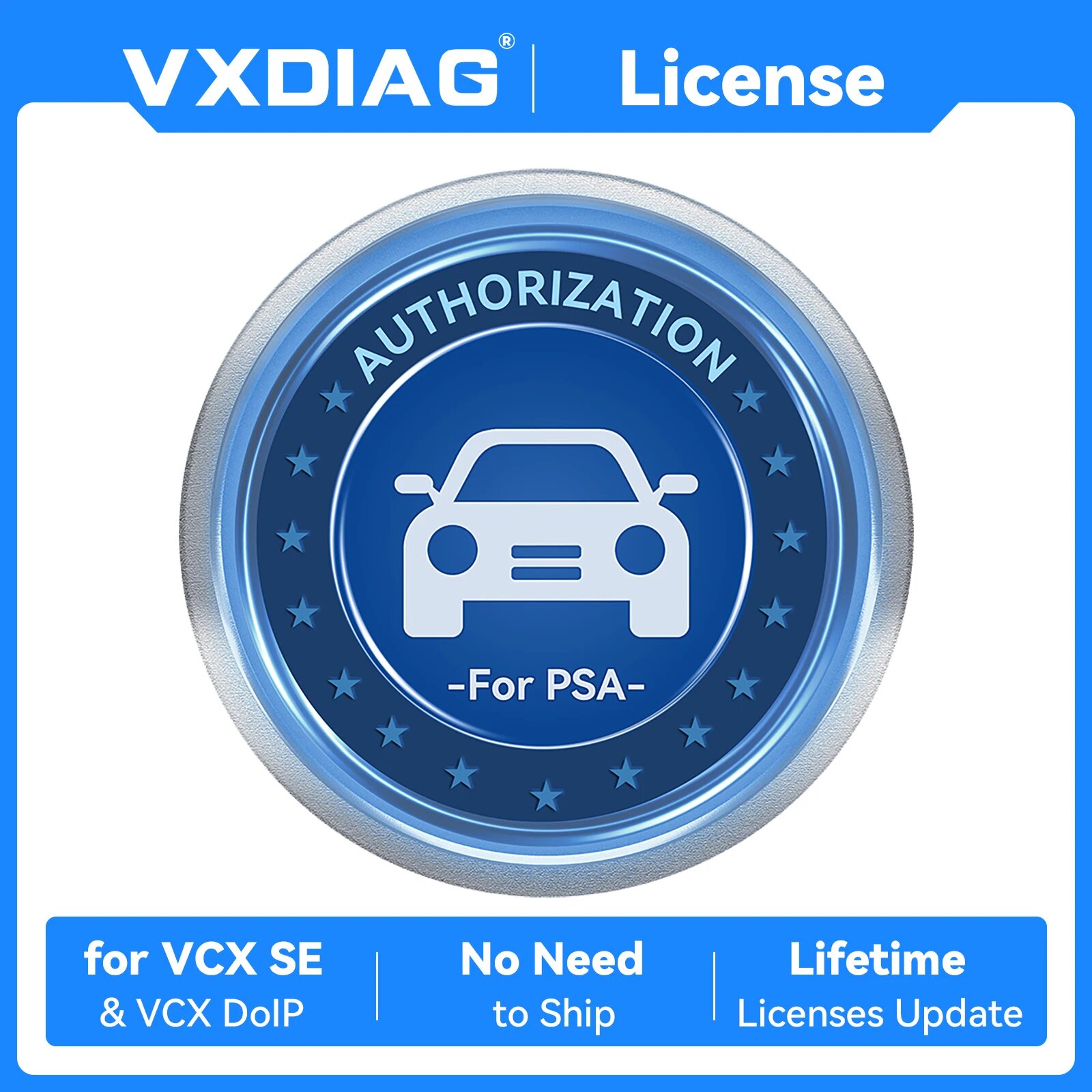 VXDIAG диагностический инструмент for PSA License