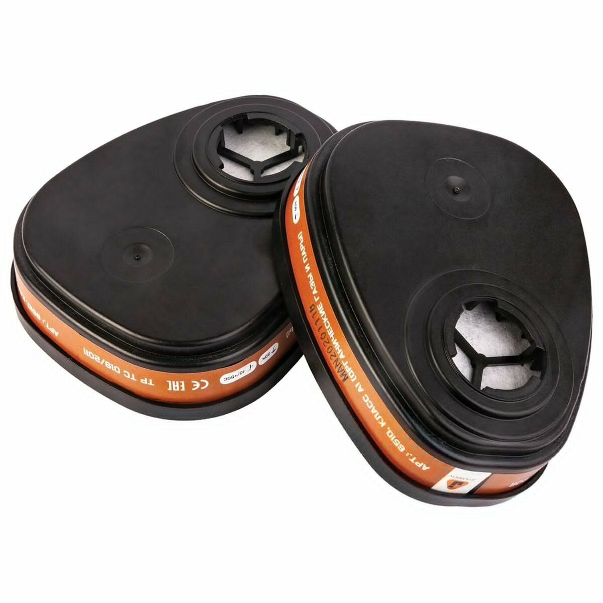 Фильтр противогазовый Jeta Safety 6510, комплект 2шт, органические газы и пары класса А1 (6510)