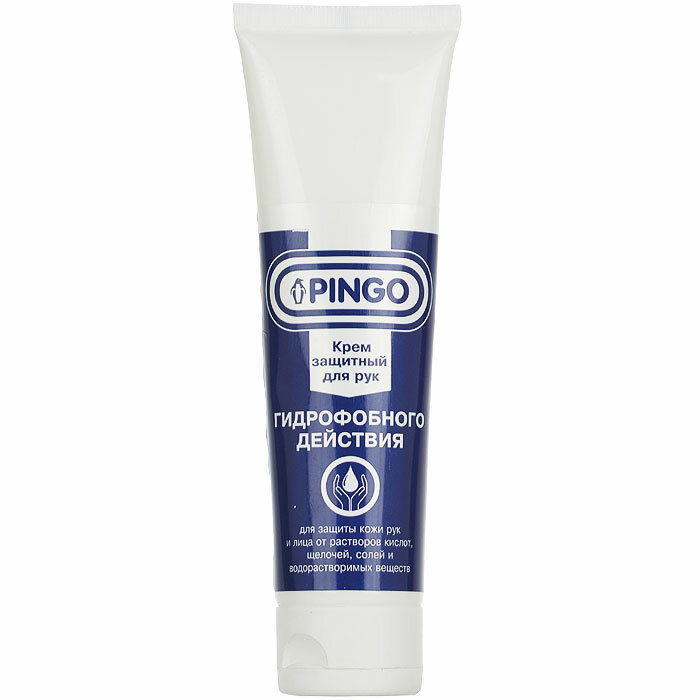 Крем защитный для рук "Pingo" гидрофобного действия, 100 мл