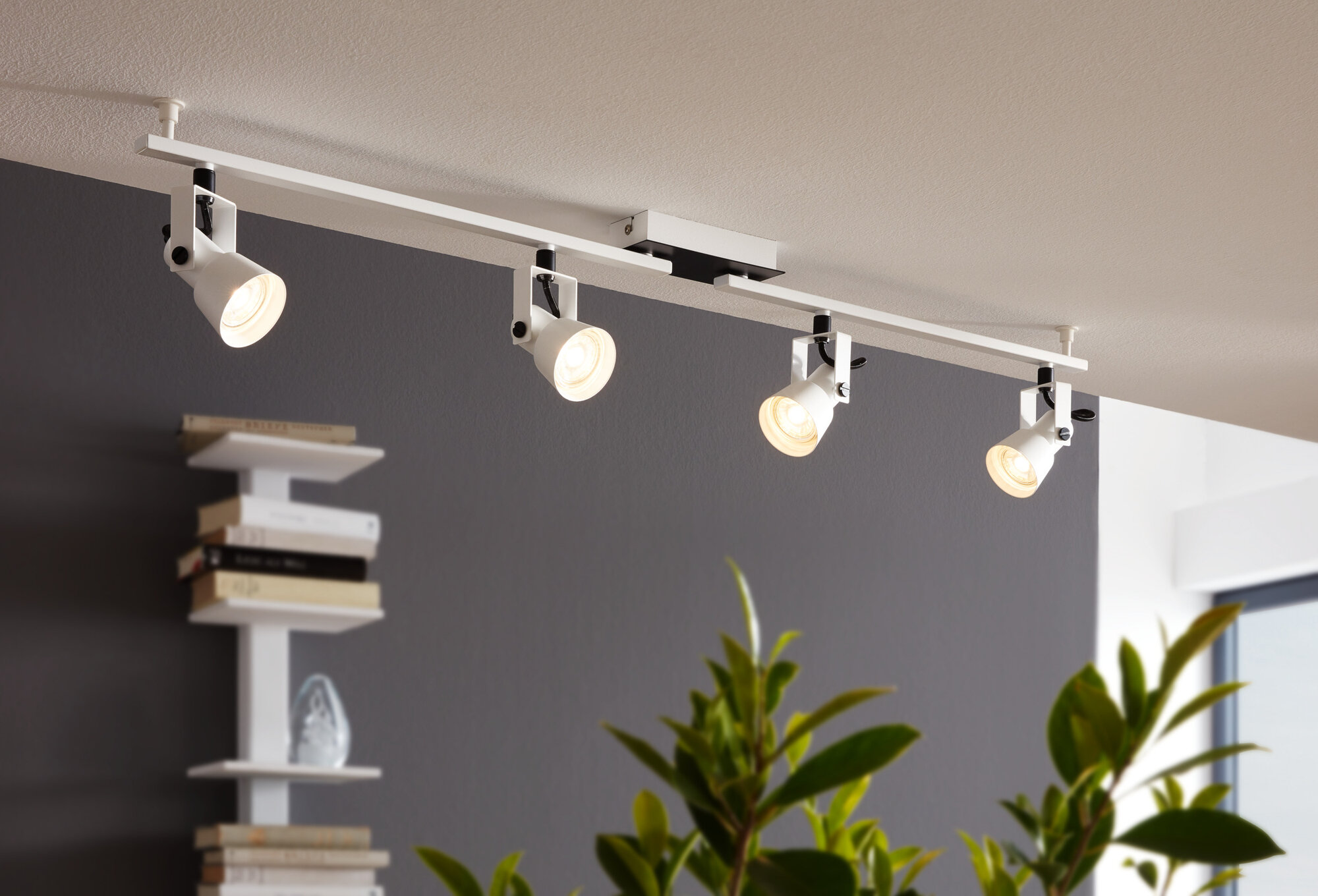 Спот EGLO Trillo 97374, LED, GU10, 30Вт, белый плафон, черный, сталь
