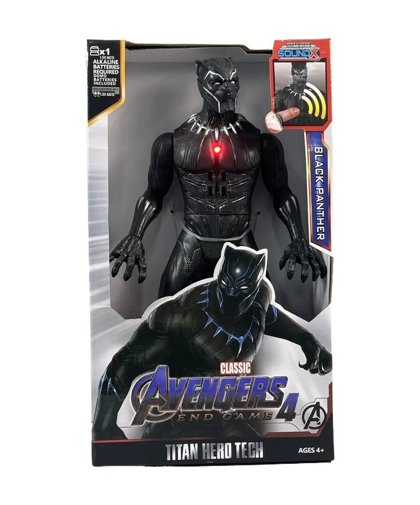 Фигурка супергероя Marvel, набор 8 персонажей: Железный человек, Человек-паук, Халк, Бэтмен, Веном, Капитан Америка, Черная пантера, в подарок для детей