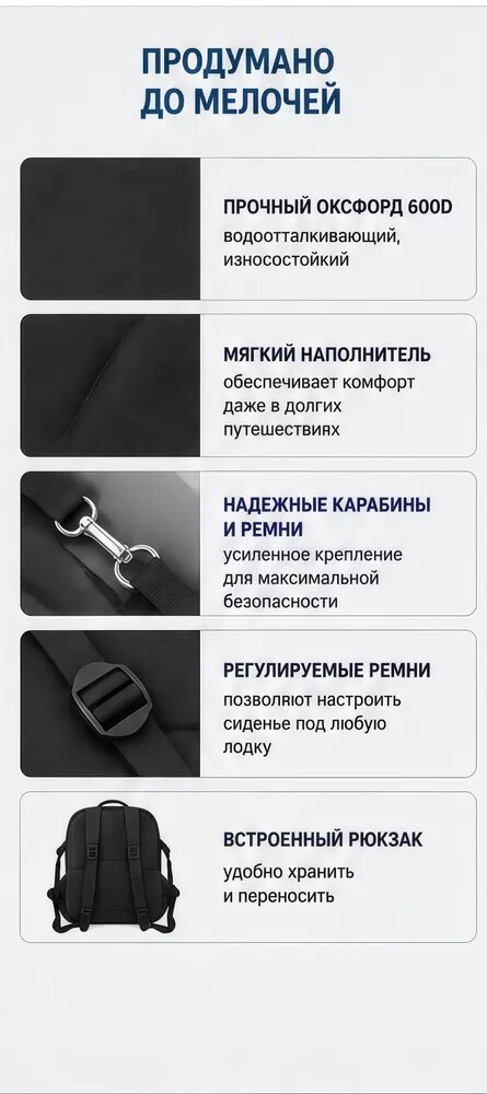 Сиденье для SUP-доски — фото 1
