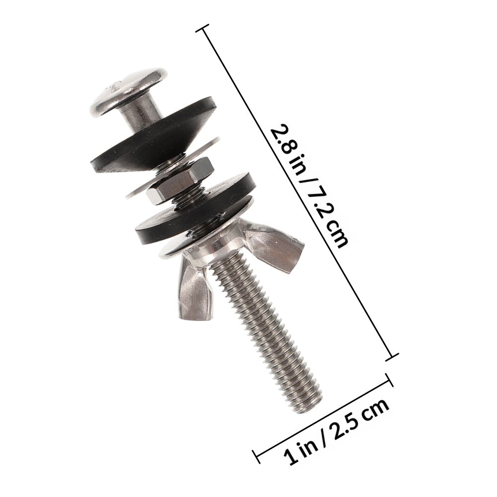 2 Штуки Заклепки Для Сиденья Унитаза Шарнирные Болты Фиксация В Туалете 7 2X2 5X2 5Cm