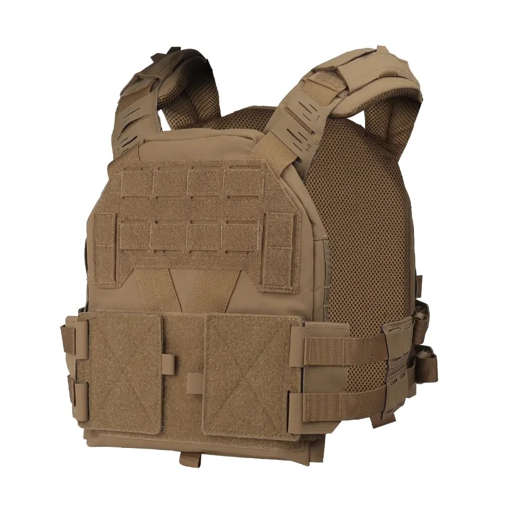 Тактический жилет KZ Low-profile Plate Carrier для охоты и страйкбола Бежевый, CB