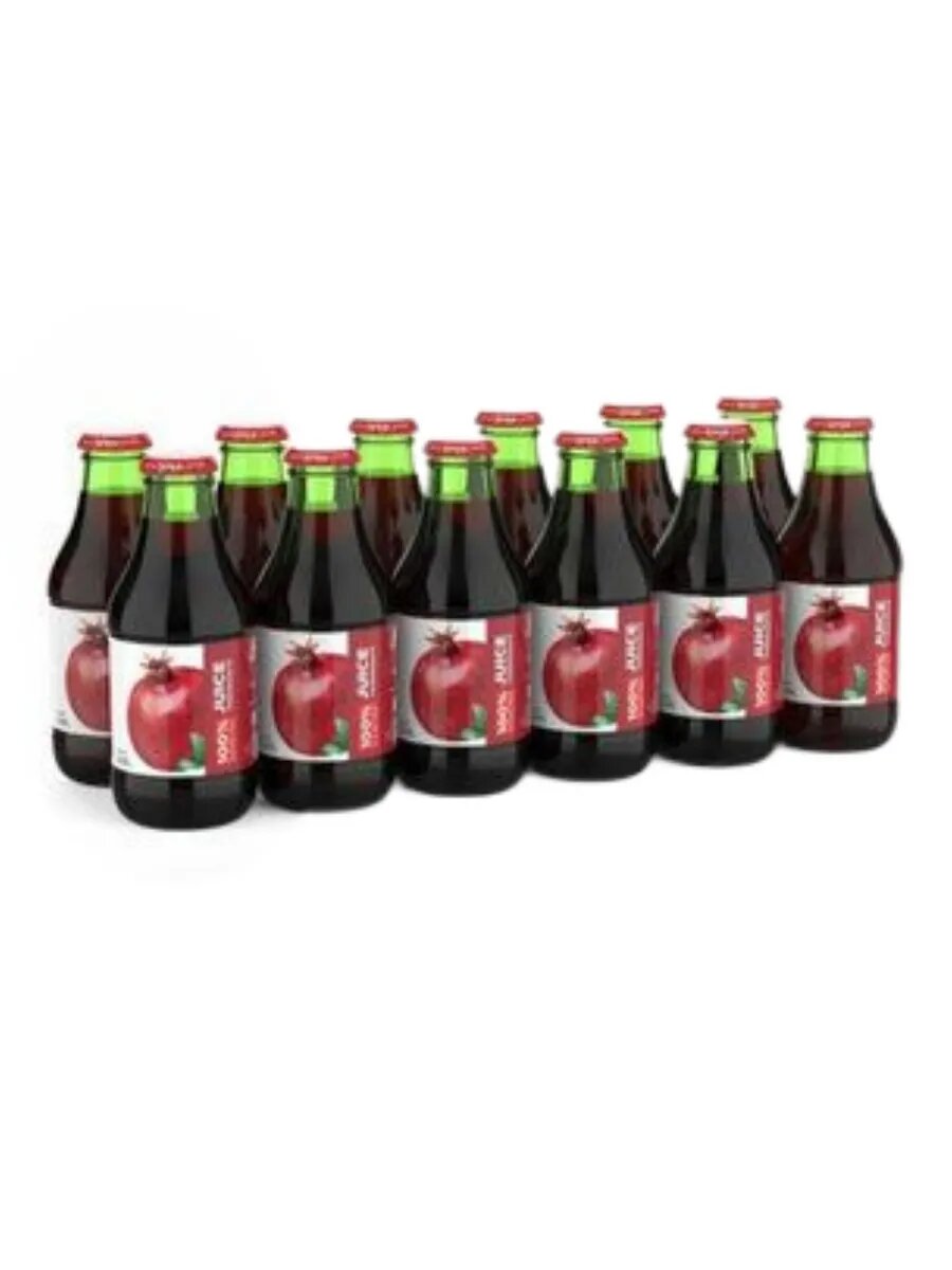 Barinoff Сок гранатовый, с сахаром, 12 шт по 0,25 л