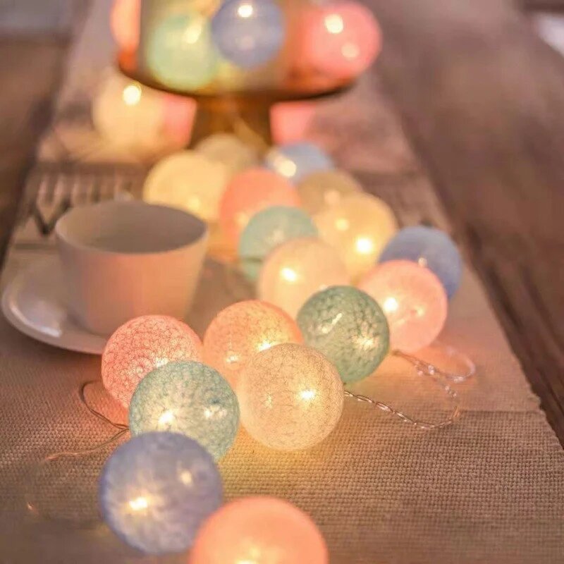 Светодиодная гирлянда из шариков Style-G-Macaron, 3M 20LED