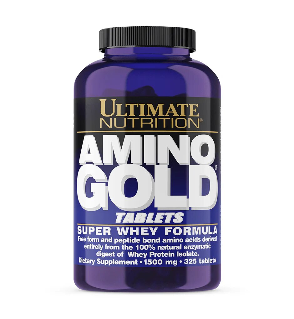 Комплекс незаменимых аминокислот Ultimate Nutrition Amino Gold 1500 мг 325 табл / для набора мышечной массы