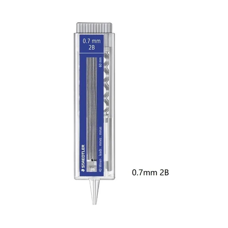 Staedtler Грифель для карандаша 0.7 мм, твердость: 2B (2 Мягкий), 1 шт.