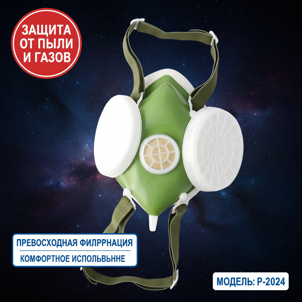 Противогаз, 1 шт.