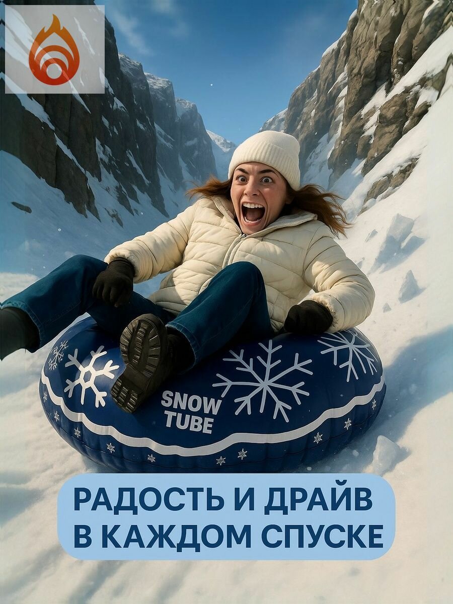Тюбинг, диаметр: 120 см — фото 1