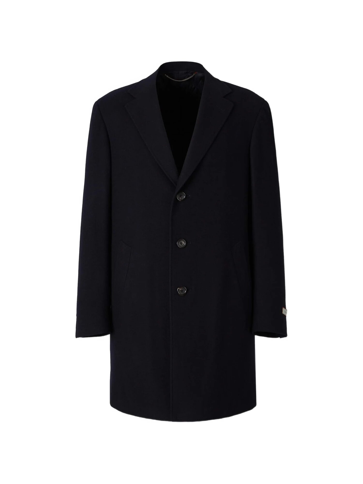 Пальто Single-breasted notched-lapels coat