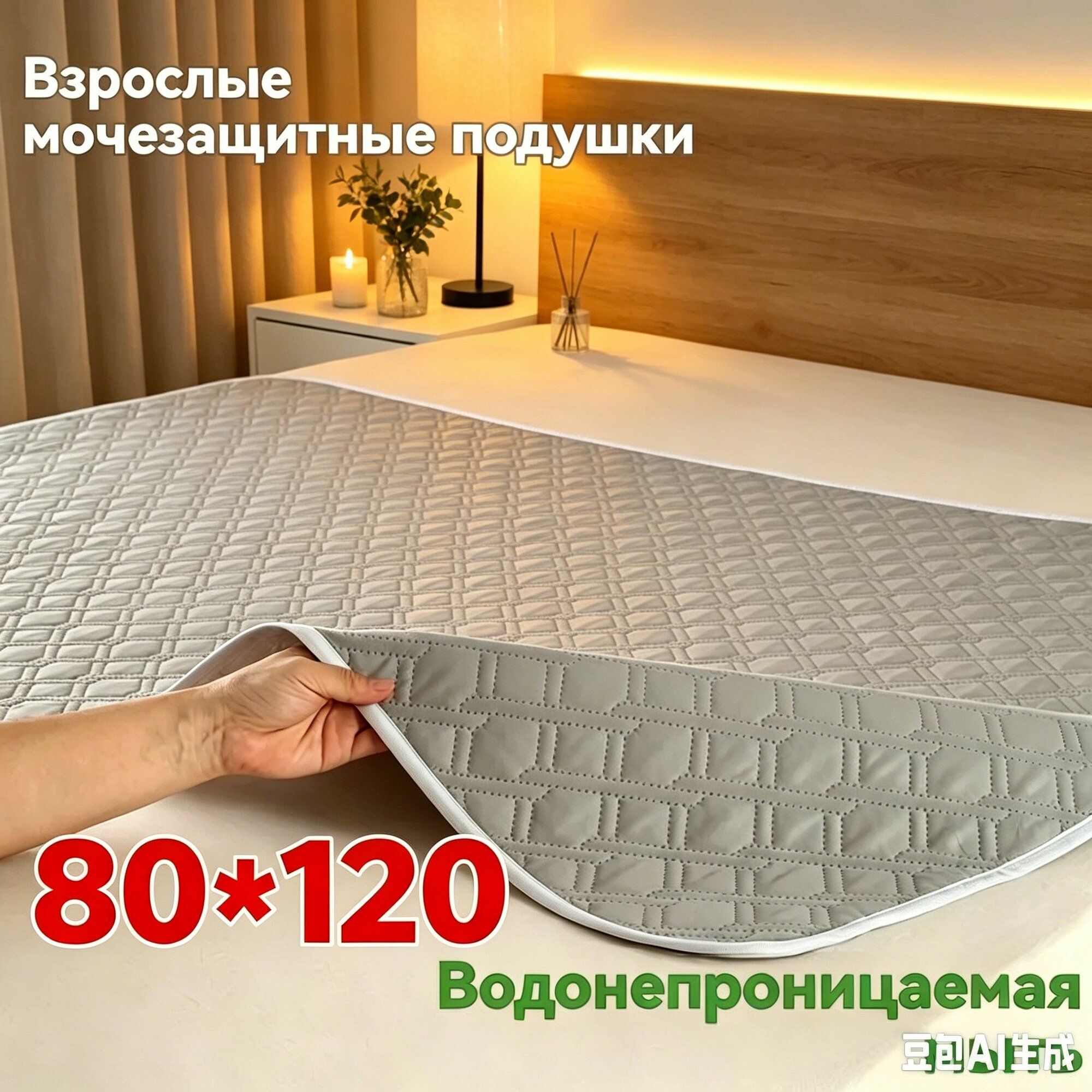 Многоразовая впитывающая пелёнка для взрослых, детей и домашних животных, дышащая и мягкая1.80*120 размер 180x120 см многоразовая пелёнка для взрослых