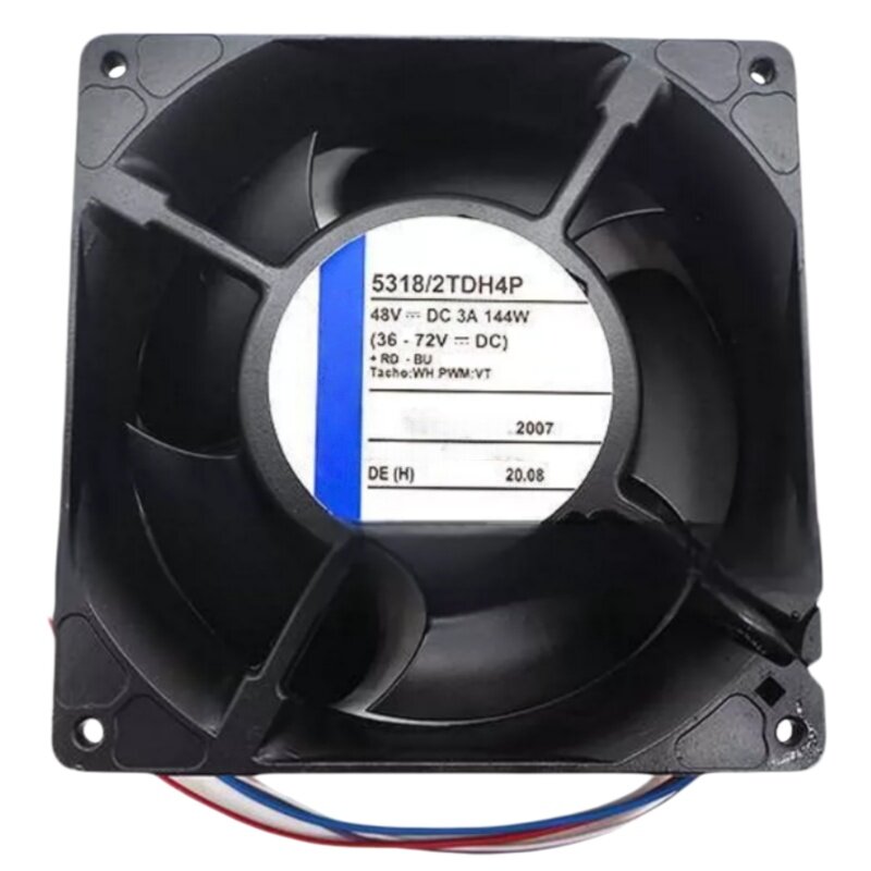 100% Новый оригинал 5318/2TDH4P 48V Вентилятор 140MM X 140MM X 50.8MM 394.3CFM 90RPM NNB