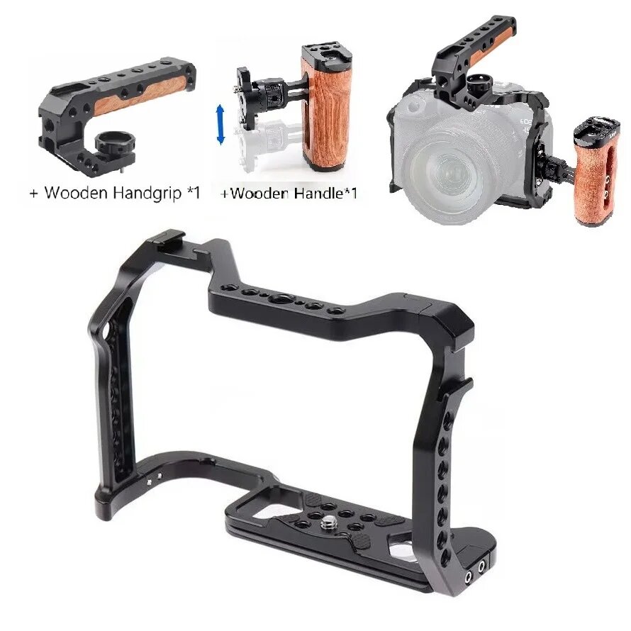 Клетка для камеры Canon EOS R5 R6 Cage-R5R6-HD-GR