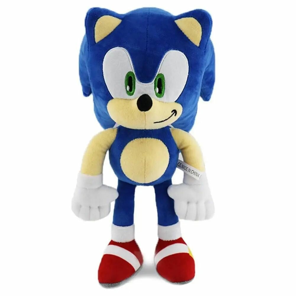 Популярный плюшевый ёж Соник от Sonic the Hedgehog, мягкая игрушка премиум