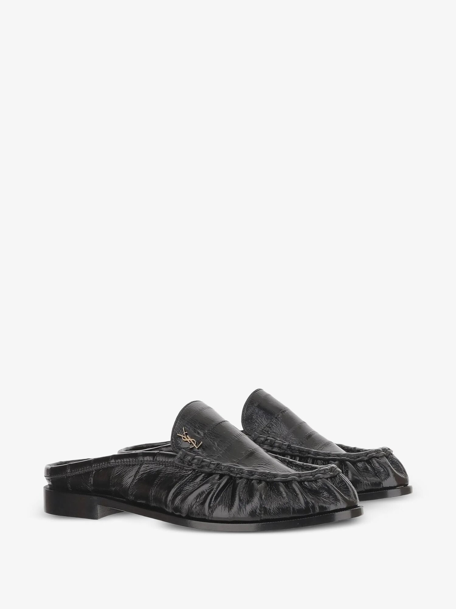 Лоферы Yves Saint Laurent Le Loafer, размер 38.5, черный — фото 1