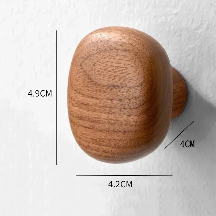 Деревянный крючок Square, 4.9x4.2x4см