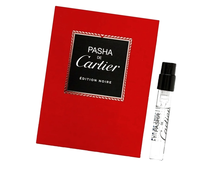 Мужская туалетная вода Картье Паша Эдишн Нуар миниатюра 1.5 мл - Cartier Pasha Edition Noire сэмпл