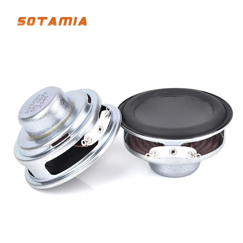 SOTAMIA 2 шт, 2.25-дюймовые динамики Bluetooth