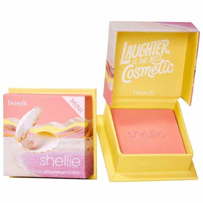 Benefit Шелковисто-мягкие пудровые румяна Silky-Soft Powder Blush (Shellie) 2,5 г