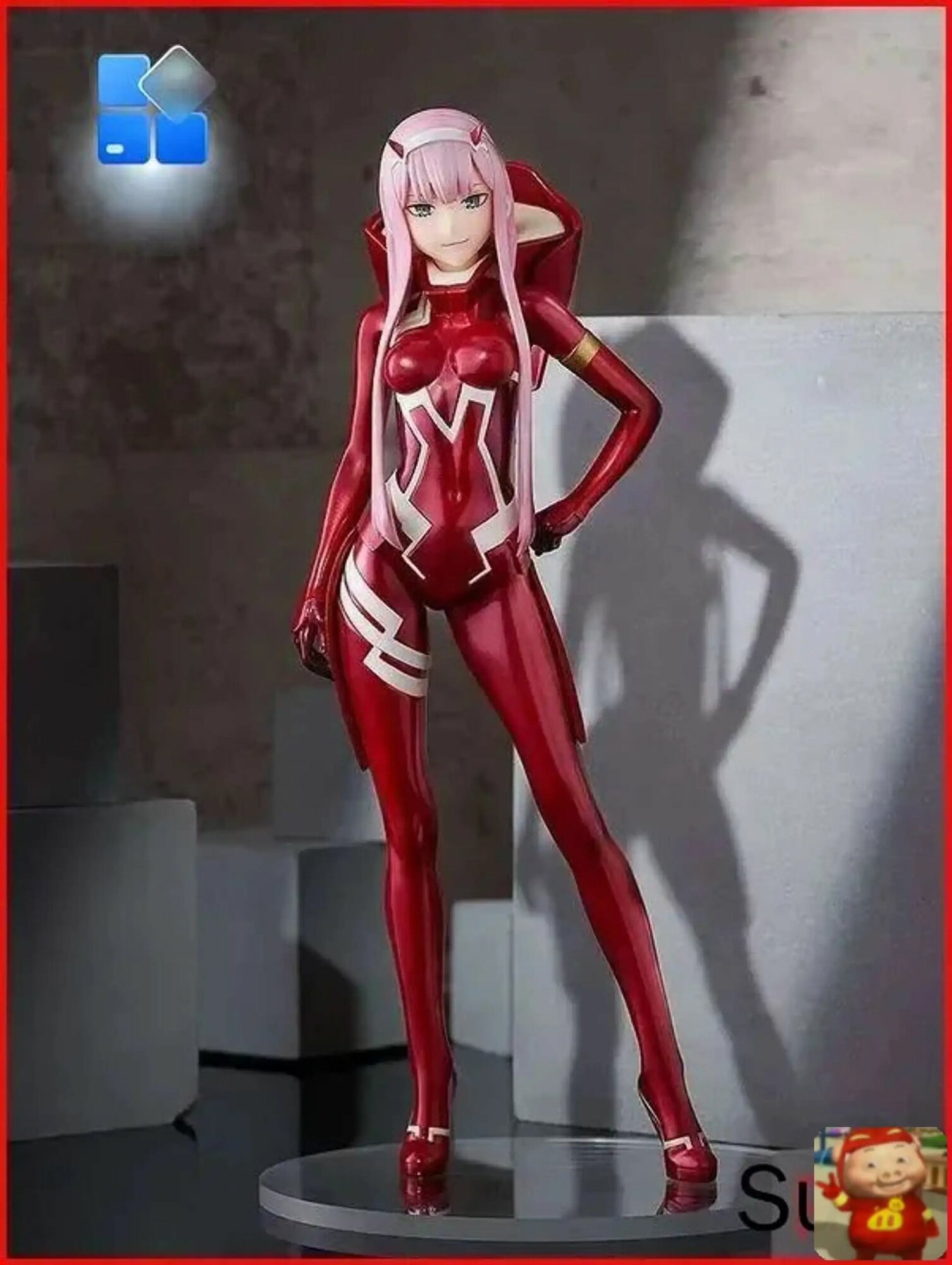 Aниме фигурка Любимый во Франксе Zero Two (24cm, пакет)