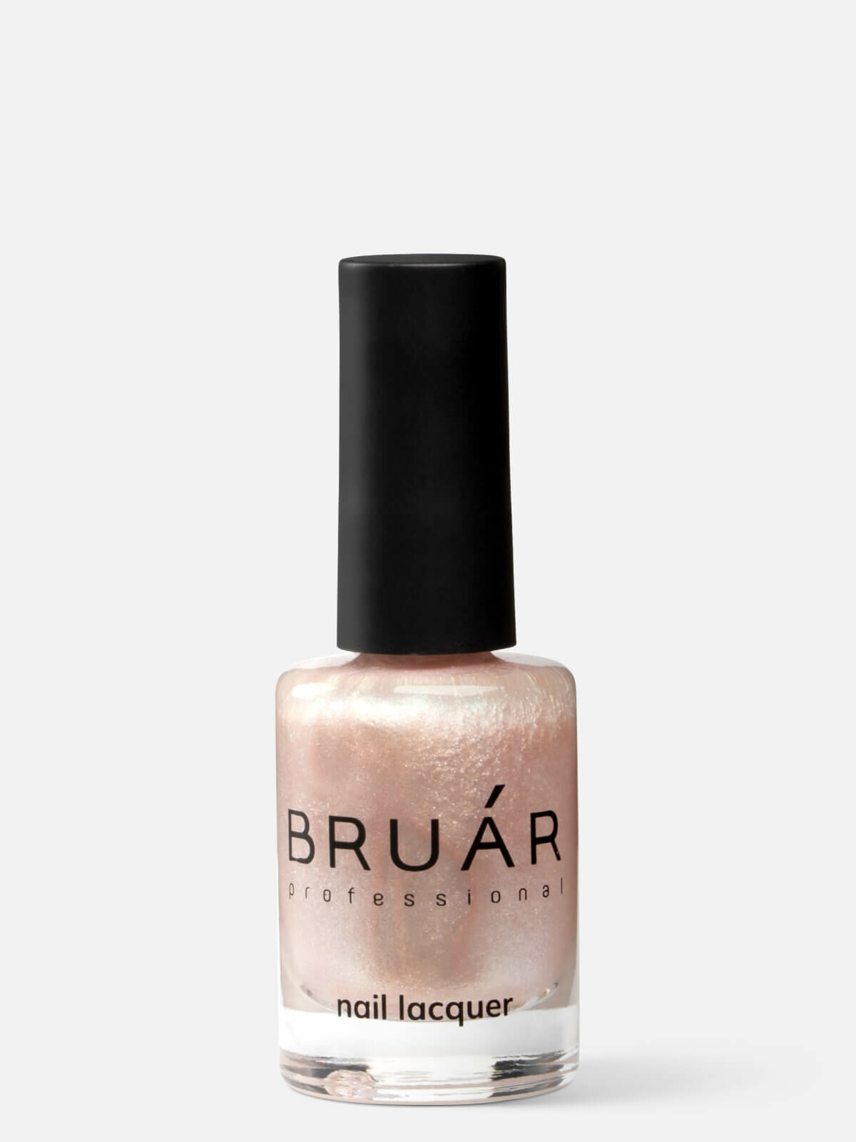 Лак для ногтей Bruar Professional Розовый перламутр 075, 11 мл