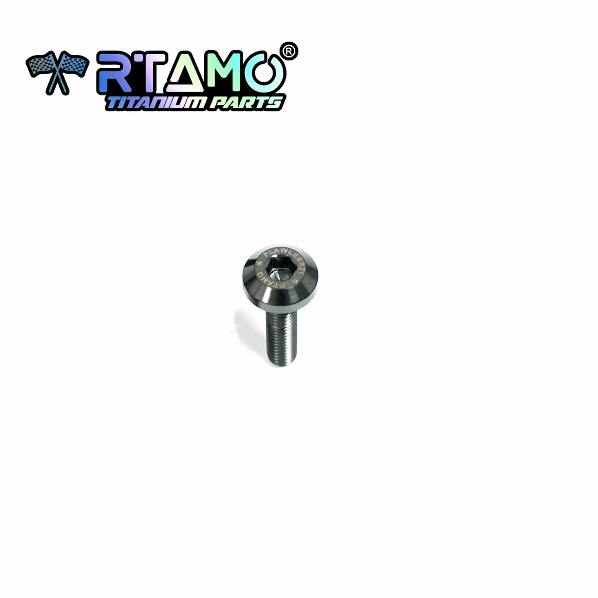 Титановые болты RTAMO M6x12 Black (1шт)