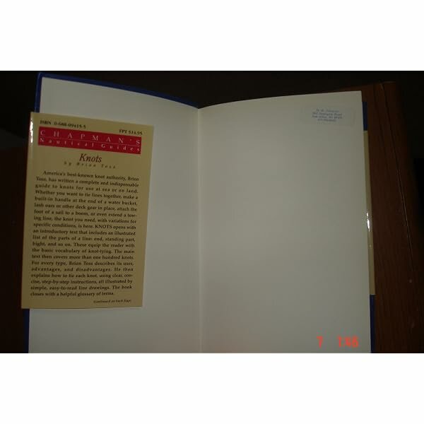 Chapmans Guide To Knots，Reprinted paperback book