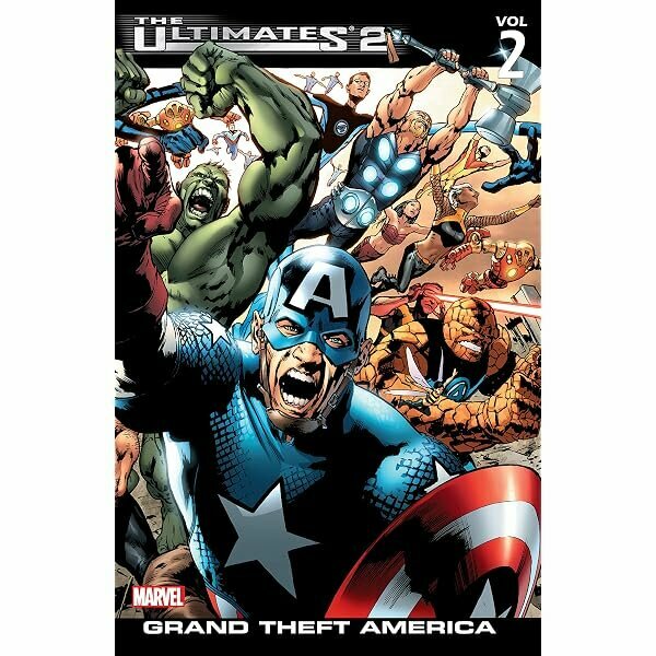 Ultimates 2 Vol. 2: Grand Theft America (The Ultimates trade paperbacks series Book 4)，Reprinted paperback book